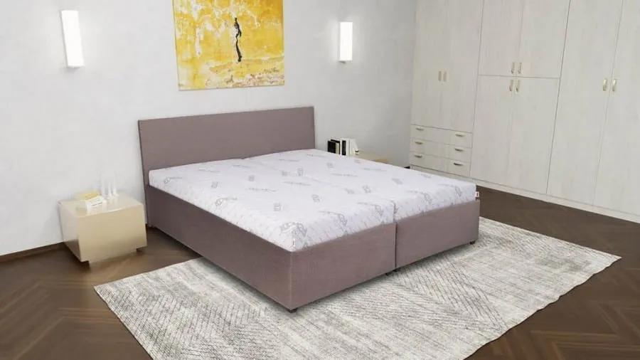 Pohoda Čalouněná postel ELLEN s úložným prostorem a volně loženou matrací | Šířka matrace: 180 cm,Látka: Aragon 1
