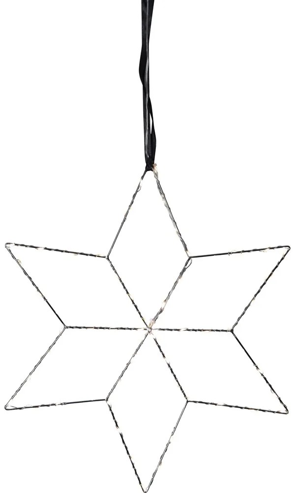 Star trading Dekorační kovová hvězda LOLLY V.45 cm 354x LED