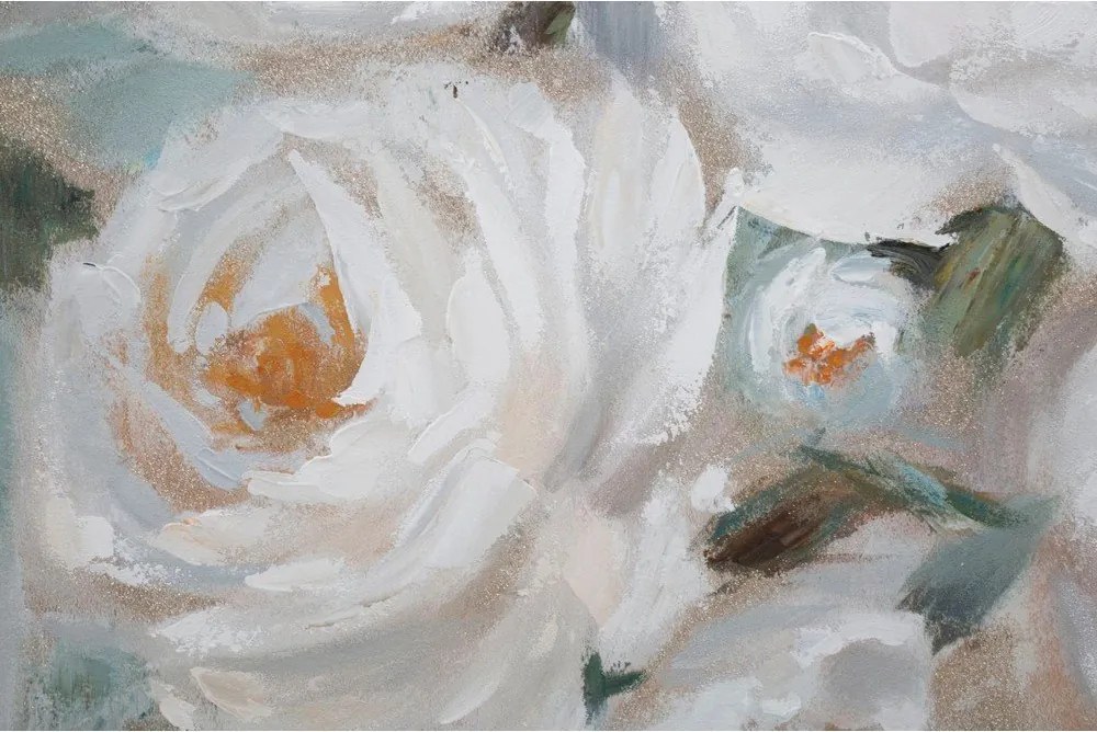 Ručně malovaný obraz 80x100 cm Flower – Mauro Ferretti