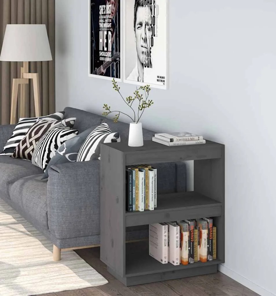 vidaXL Knihovna 60 x 35 x 71 cm masivní dřevo borovice [810861] Barva: medová hnědá