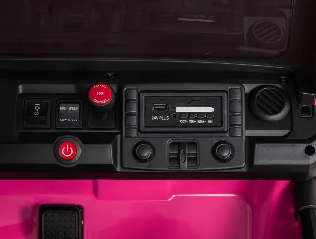 Elektrické autíčko Extreme Sport 4x4 růžové