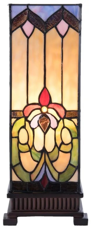 Stolní lampa Tiffany Renier – 17x17x44 cm