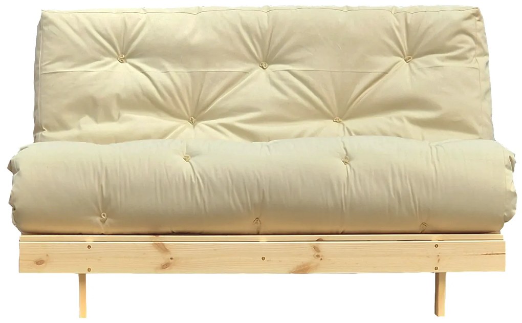 Karup Rozkládací sofa Root 140x200 SMRK / BOROVICE - Nelakovaná