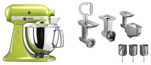 KitchenAid 5KSM175PSEGA + 5KSMFPPC