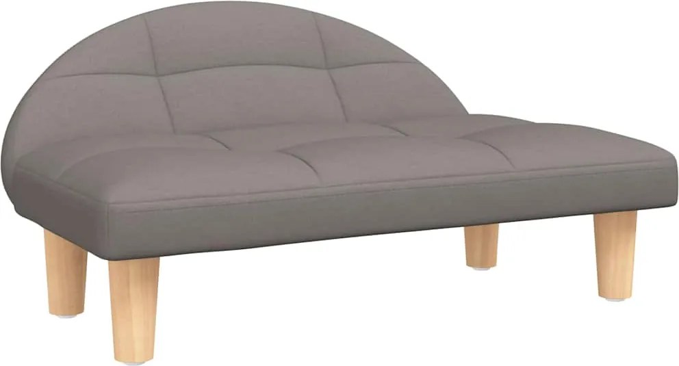 Pelíšek pro psy taupe 70 x 52 x 30 cm textil 171936