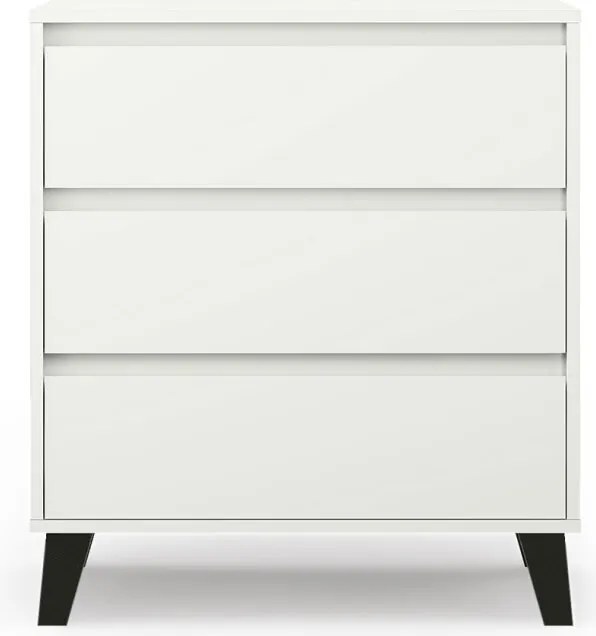 Komoda Borg 3s/70 bílá