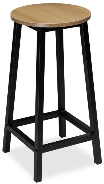 Barová židle Flint Modern Oak loft