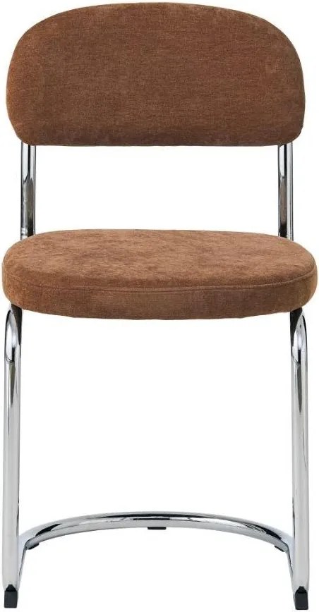 Jídelní židle v terakotové barvě Griffin – Unique Furniture