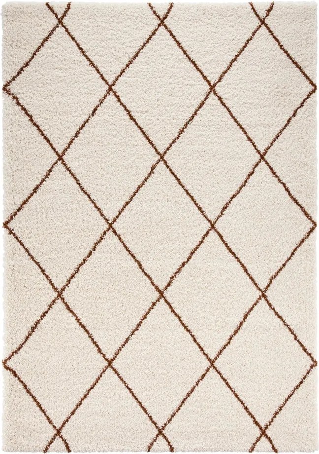 Béžovo-hnědý koberec Mint Rugs Feel, 80 x 150 cm