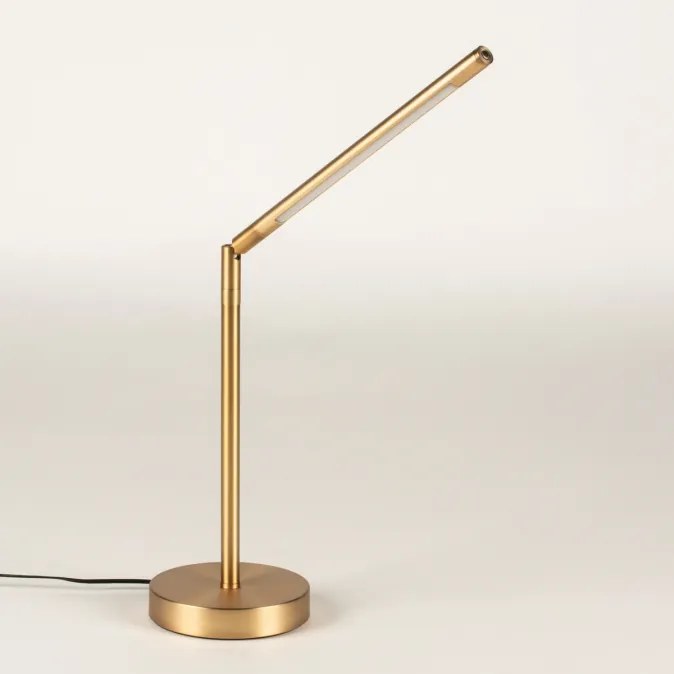 Stolní minimalistická LED lampa Cascade Gold