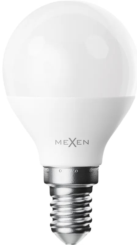 Mexen Nova, LED žárovka E14, G45, 6W, teplá - 3000K, 630 lm - L101-E14-0630-01