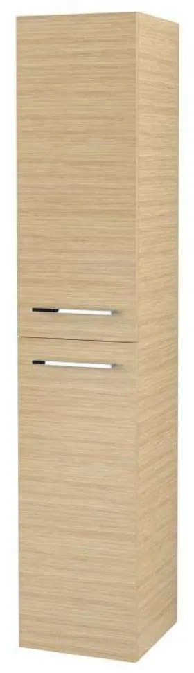Villeroy & Boch Avento - Skříňka vysoká, 35x176x37 cm, 2 dvířka, Nordic Oak A89401VJ