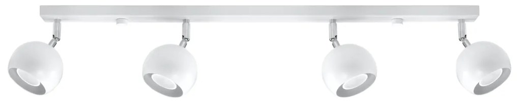 Sollux Lighting Stropní svítidlo OCULARE 4L bílé
