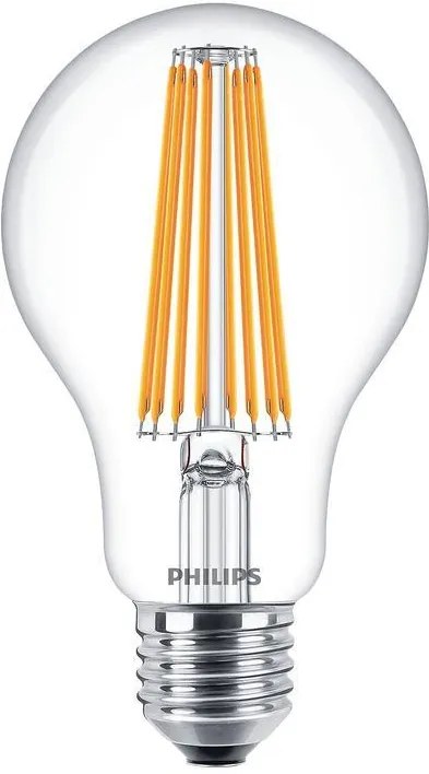 Philips LED žárovka, Filament Classic LEDbulb ND 11-100W A67 E27 827