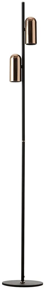 Moderní stojací lampa Vivi zlatá