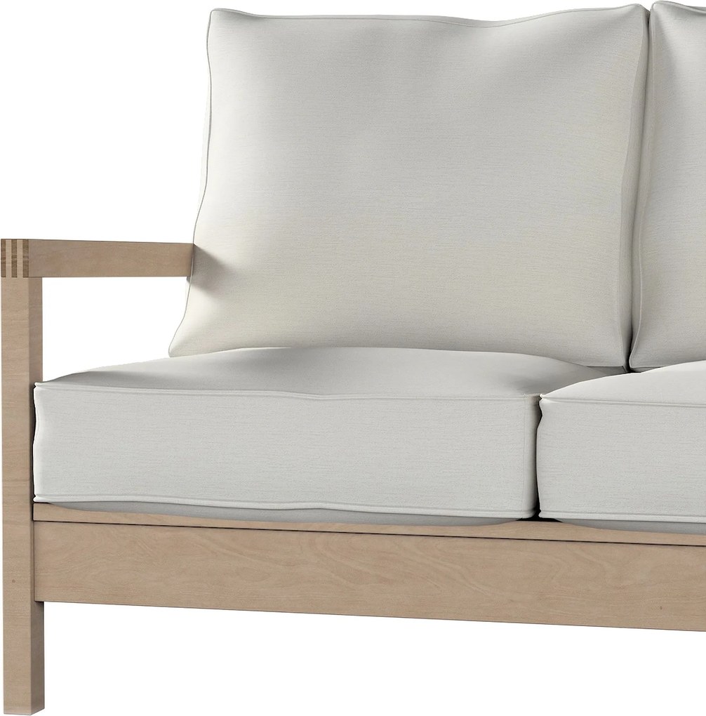 Potah na pohovku IKEA Lillberg 2-místná nerozkládací barva šedá látka lesklé, pletený vzor, sametová