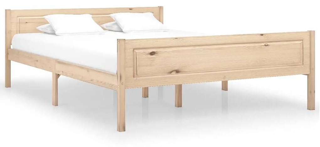 322098 vidaXL Rám postele masivní borové dřevo 120 x 200 cm