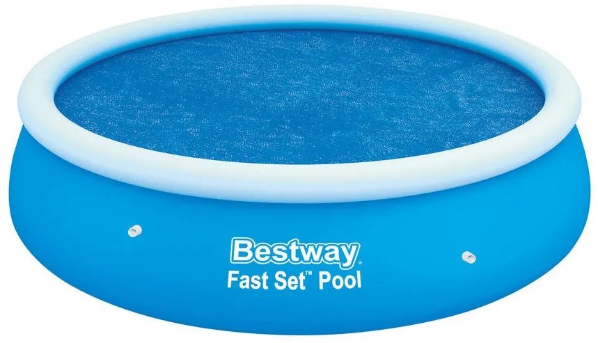 Bestway solární plachta průměr 210 cm na bazén s límcem 244 cm