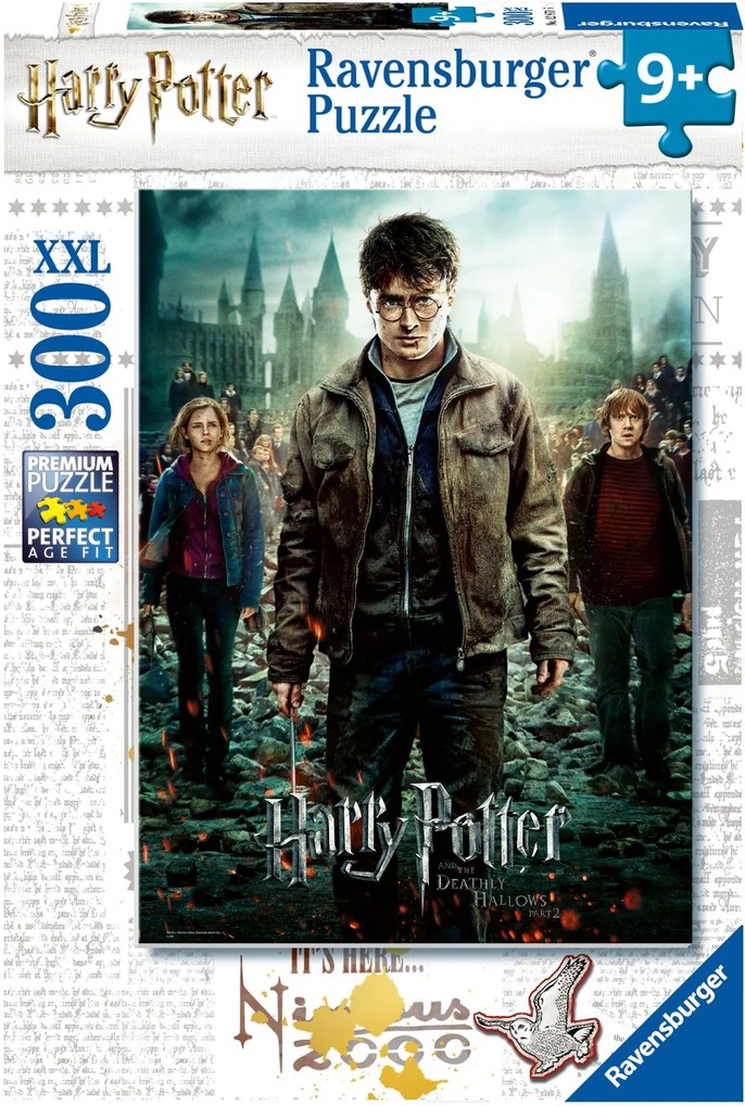 Puzzle ravensburger 128716 harry potter spolu v boji