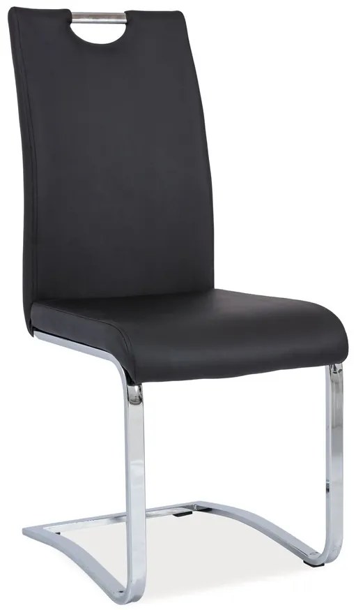 Casarredo Jídelní čalouněná židle H-790 černá