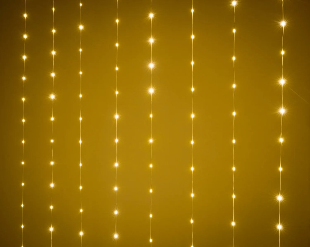 Livarno® Světelný LED závěs (teplá bílá)