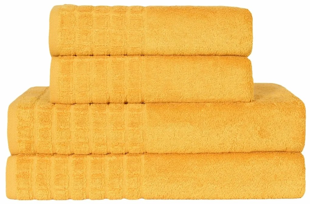 DekorTextil Modalový ručník nebo osuška Modal - žlutý Rozměry: 50x95 cm