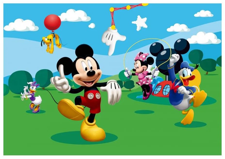 Fototapeta vliesová čtyřdílná Mickey Mouse II.