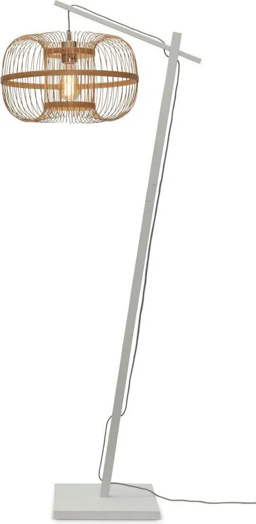 XXXLutz STOJACÍ LAMPA, 150/38/55 cm Good & Mojo - Online Only svítidla - 004315005108
