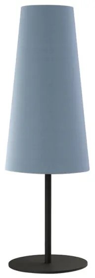 TK LIGHTING Stolní lampa - UMBRELLA 5176, Ø 16 cm, 230V/15W/1xE27, modrá/černá