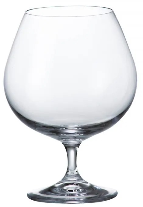 Sklenice na koňak, Crystalite Bohemia, COLIBRI, 690 ml, 6 ks