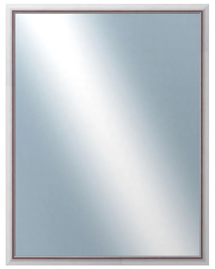 DANTIK - Zarámované zrcadlo - rozměr s rámem cca 70x90 cm z lišty RIVIERA vínová (3104)