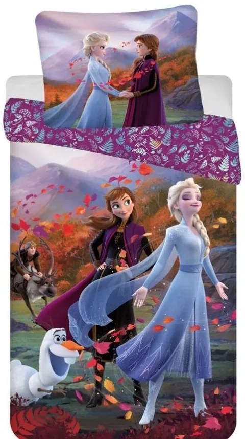 Disney povlečení do postýlky - Frozen 2 "Wind" baby 2022