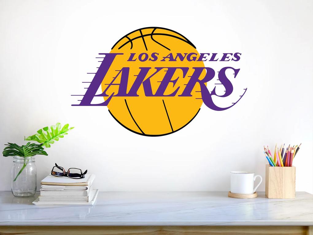 Nalepte.cz Los Angeles Lakers 35 x 22 cm