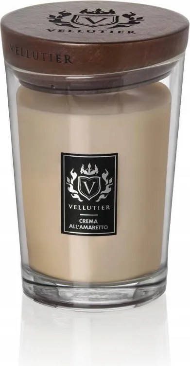 Velká svíčka Crema All' Amaretto Vellutier