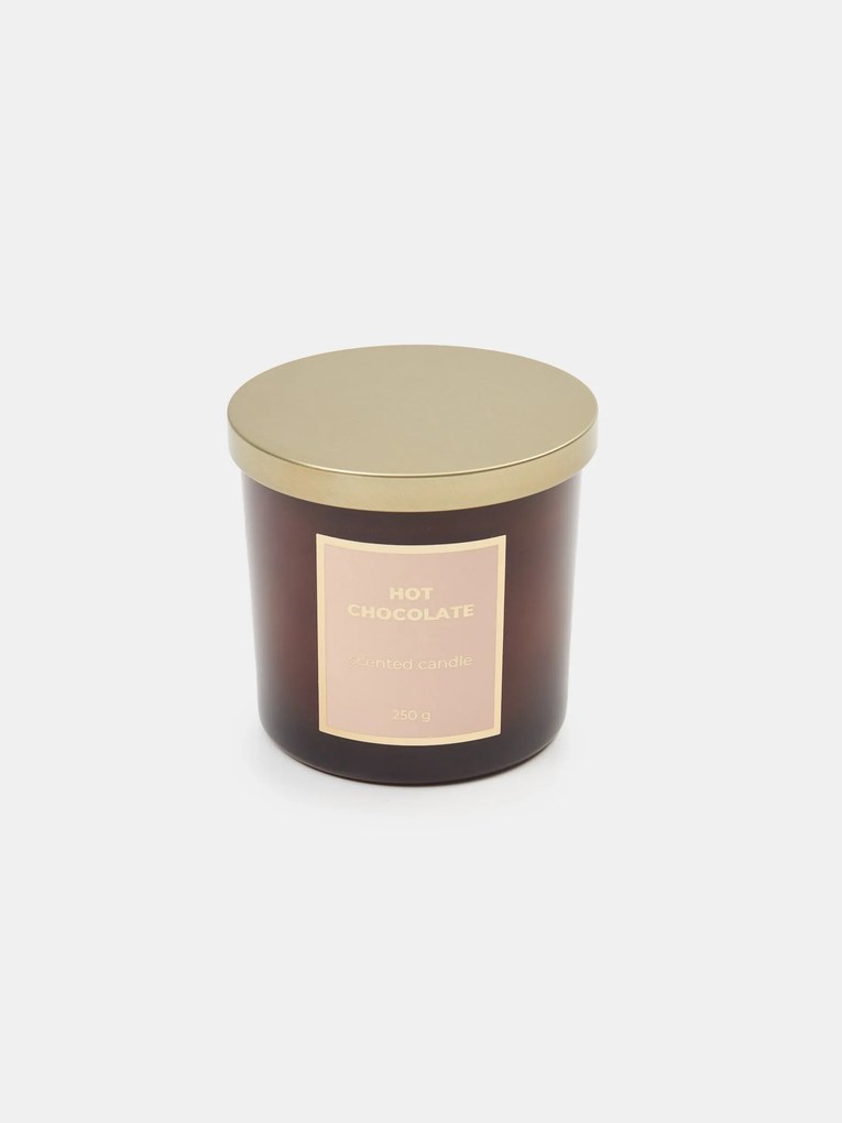Sinsay - Vonná svíčka Hot Chocolate - hnědá