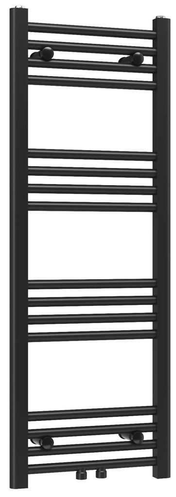 Erga Simple, topné těleso 1100x400 mm, 372 W, černá, ERG-LAV-SIMP-11040-BK