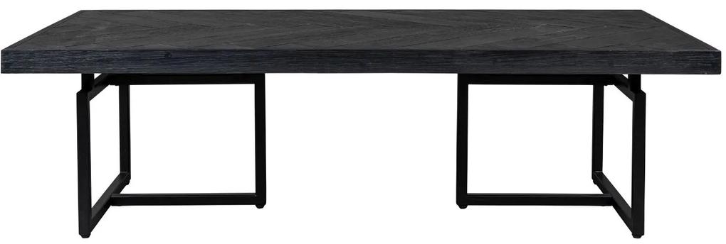 OnaDnes -20% Černý dřevěný konferenční stolek DUTCHBONE Class 120 x 60 cm
