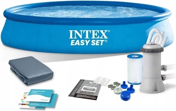 Intex Bazén Easy Set Pool s filtrací, 457 x 84 cm 28158NP