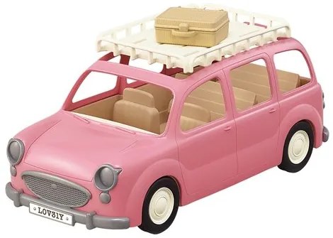 Sylvanian family 5535 Rodinné auto růžové Van