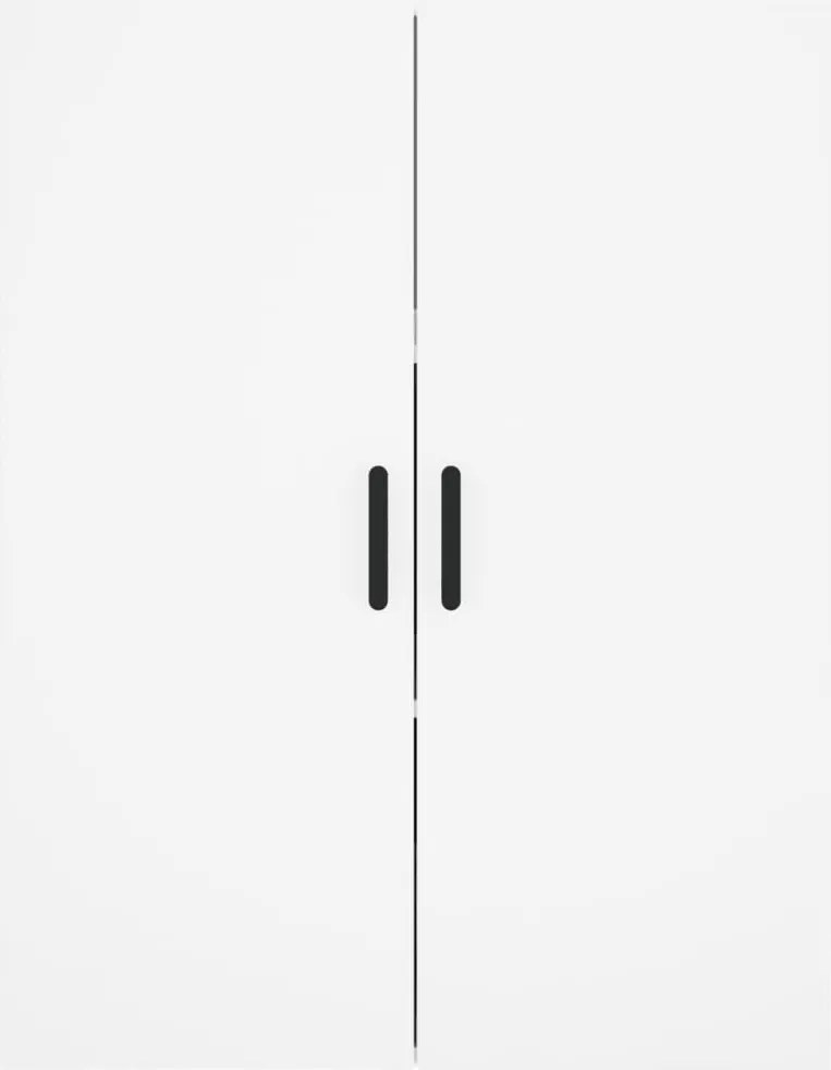 Skříň highboard bílá 69,5 x 34 x 180 cm kompozitní dřevo 3195795