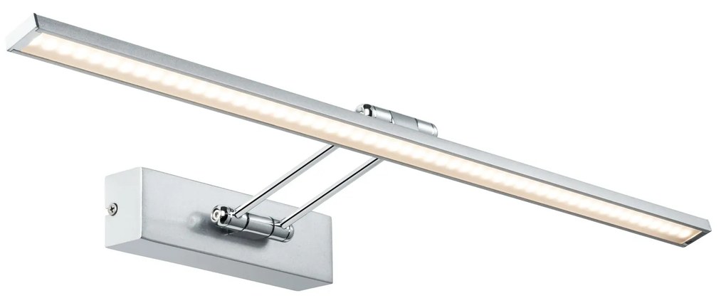 Paulmann 99896 Beam Thirty, obrazové svítidlo, 11W LED, 2700K, kartáčovaný nikl, délka 58,5cm