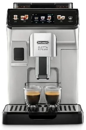 DeLonghi Kávovary - Automatický kávovar Eletta Explore, stříbrná ECAM450.55.S