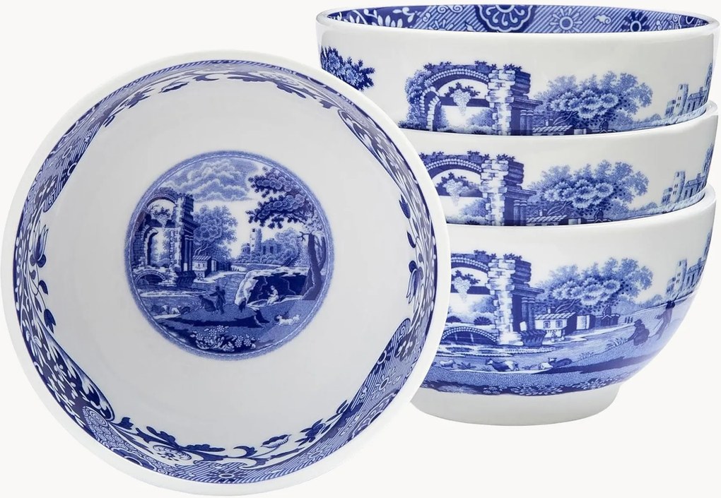 Sada misek na dipy Italian Blue, 4 díly
