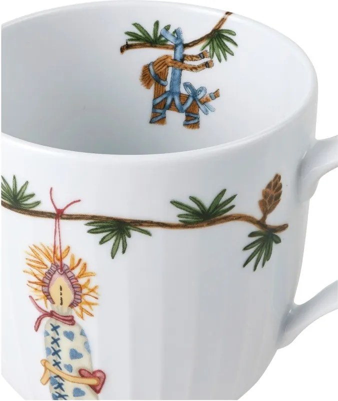 Bílý porcelánový hrnek s vánočním motivem 330 ml Hammershøi Christmas – Kähler Design