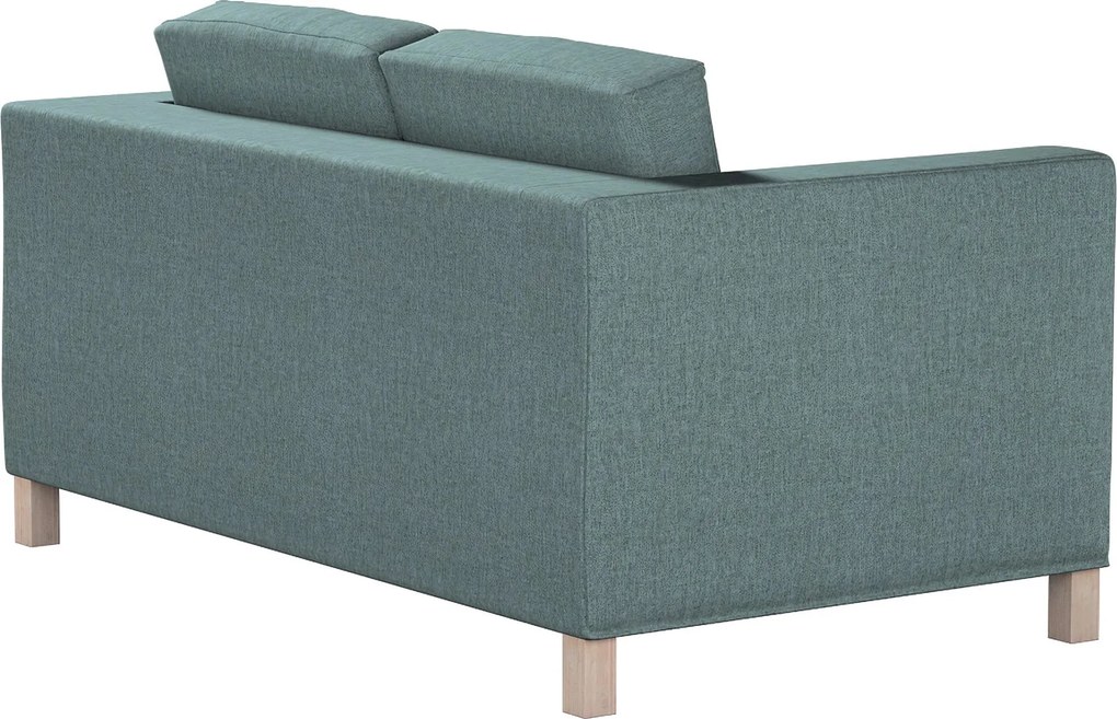 Potah na pohovku IKEA Karlanda 2-místná, krátký barva modrá látka pletený vzor