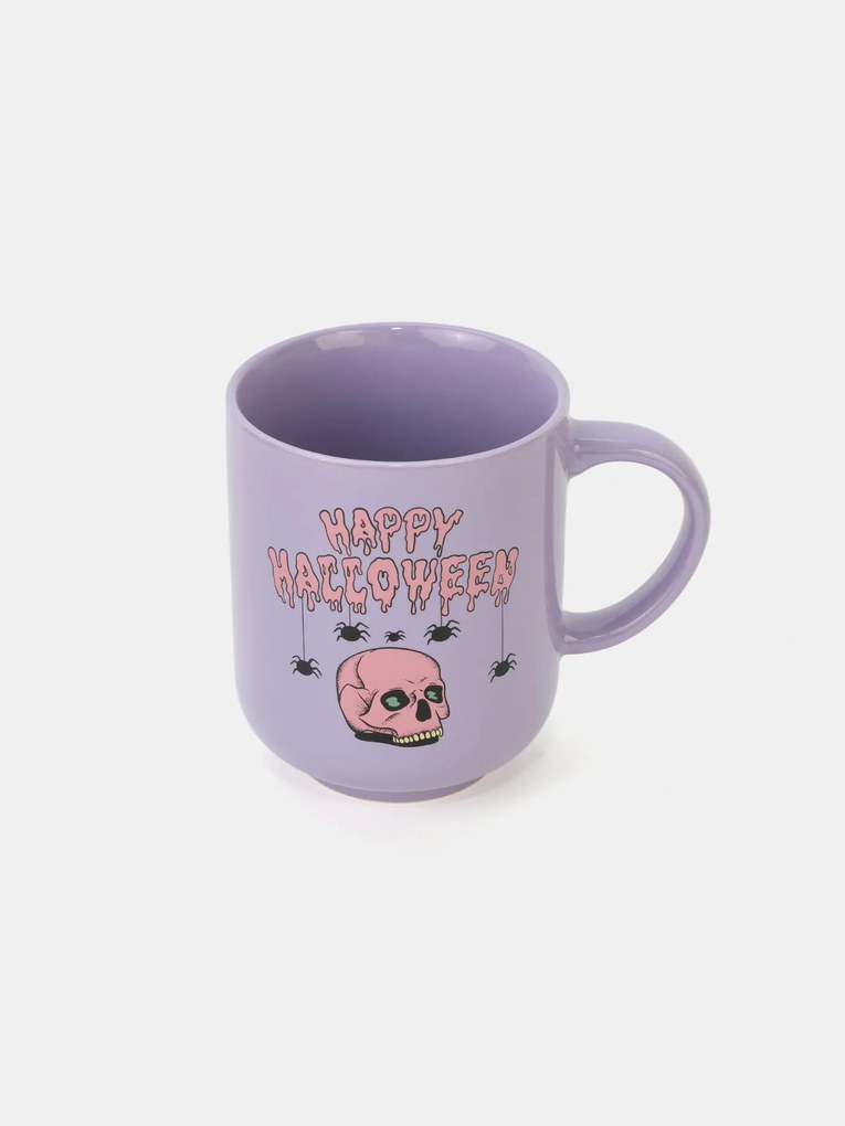 Sinsay - Keramický hrnek s uchem na Halloween - fialová