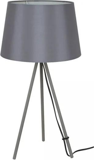 Stolní lampa Milano Tripod na trojnožce šedá