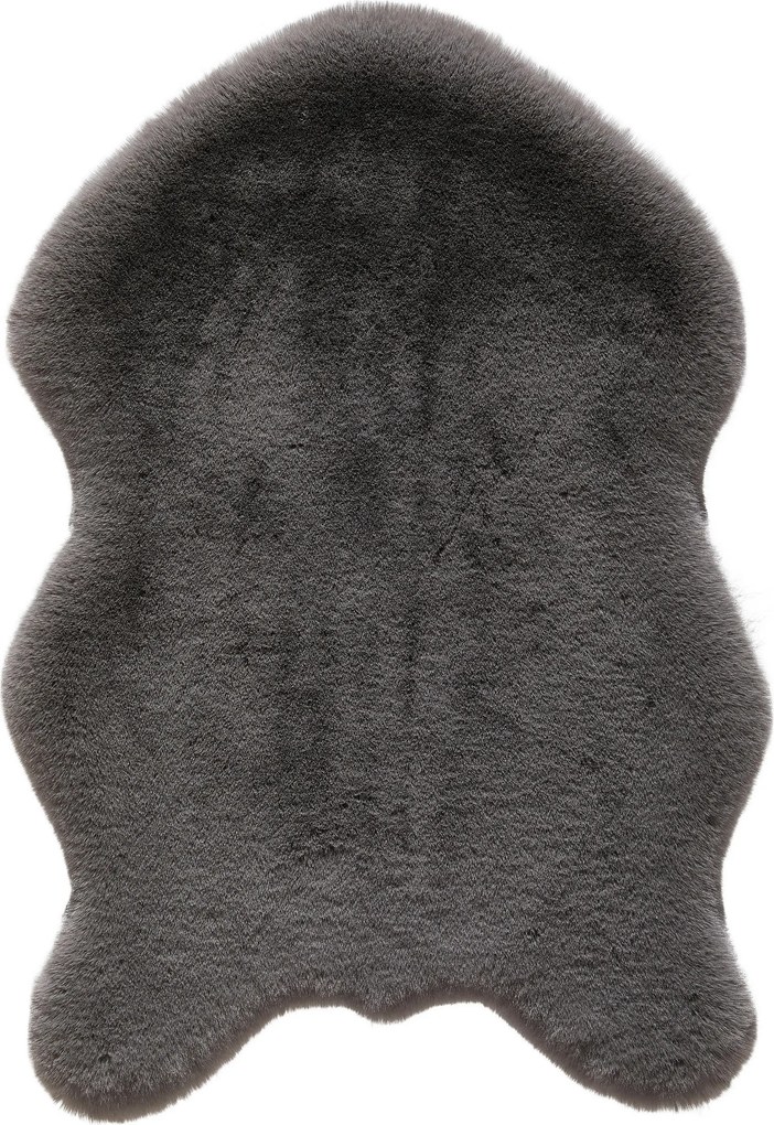 XXXLutz UMĚLÁ KOŽEŠINA, 60/90 cm, šedá Novel - Kůže - 007821016103