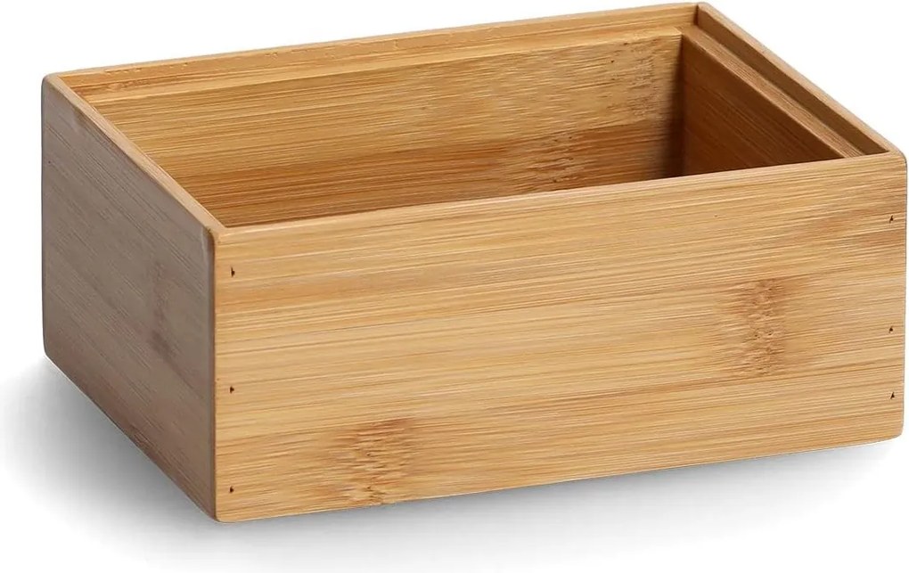 Zeller Present Úložný box, organizér do šuplíku, bambusová sada 2ks (14,5×11×10)