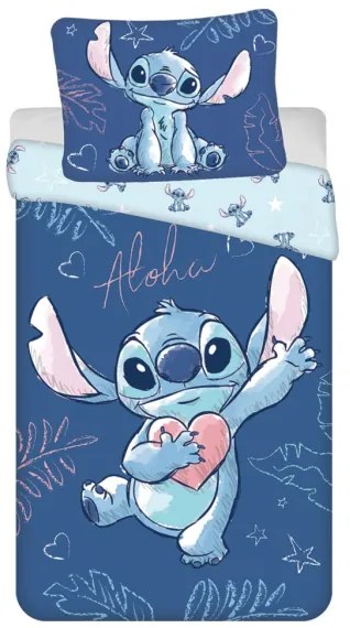 Jerry Fabrics Povlečení Lilo a Stitch Aloha 140x200, 70x90 cm